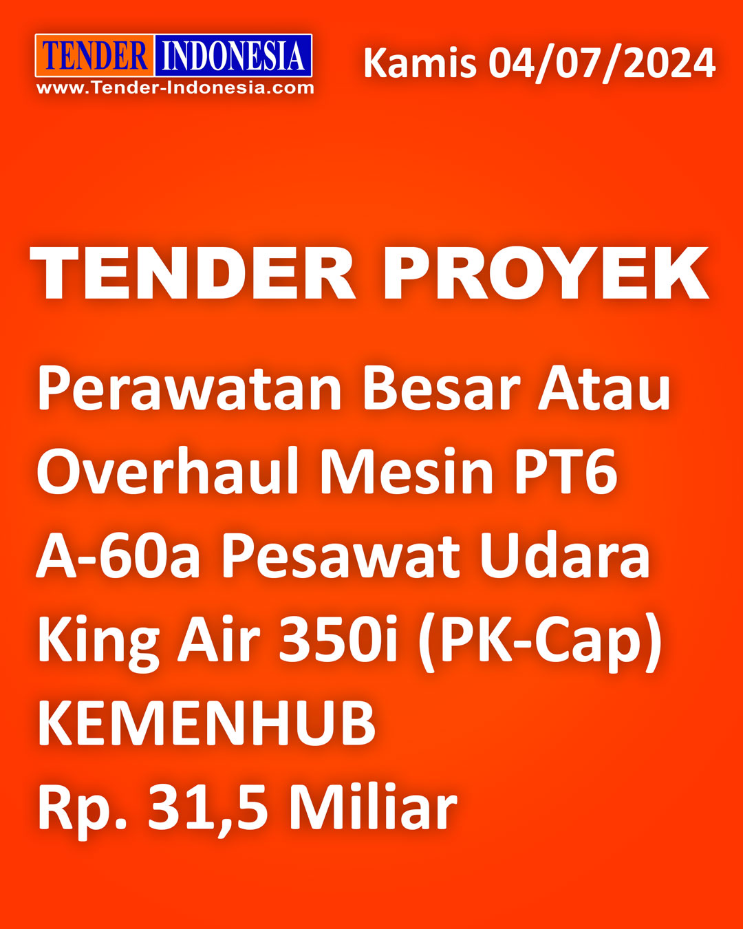 We provide complete bid / tender Information in Indonesia
