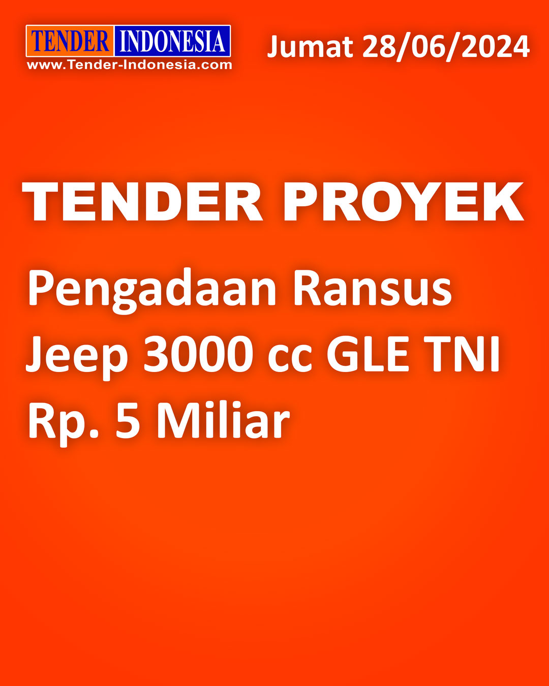 We provide complete bid / tender Information in Indonesia